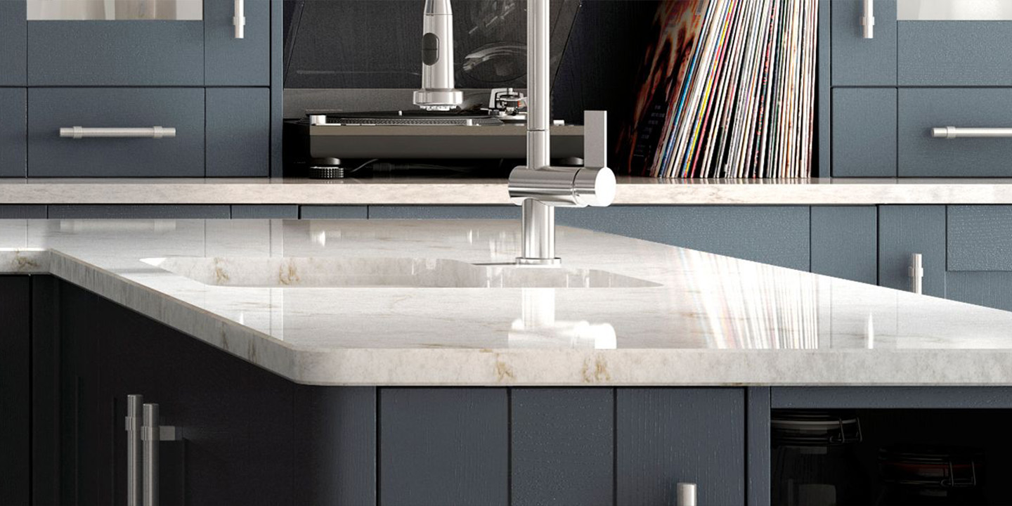 Quartz Worktops & Countertops - Carrington Kitchen Design
